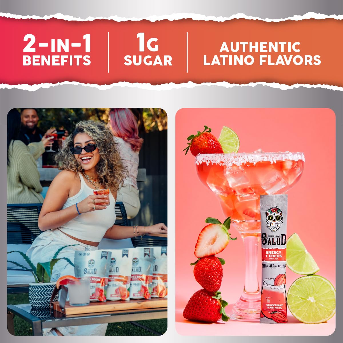 strawberry margarita energy powder for endurance
