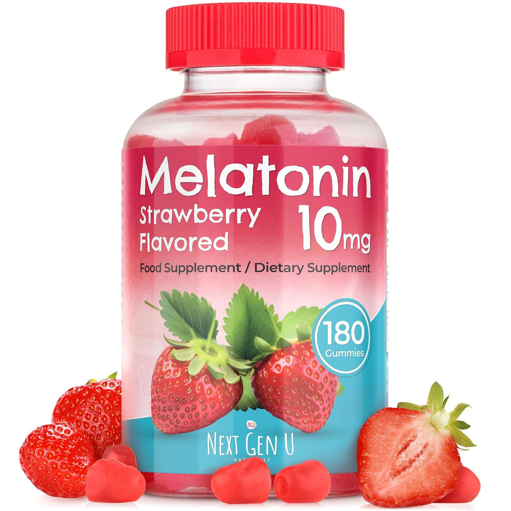 strawberry melatonin gummies for sleep