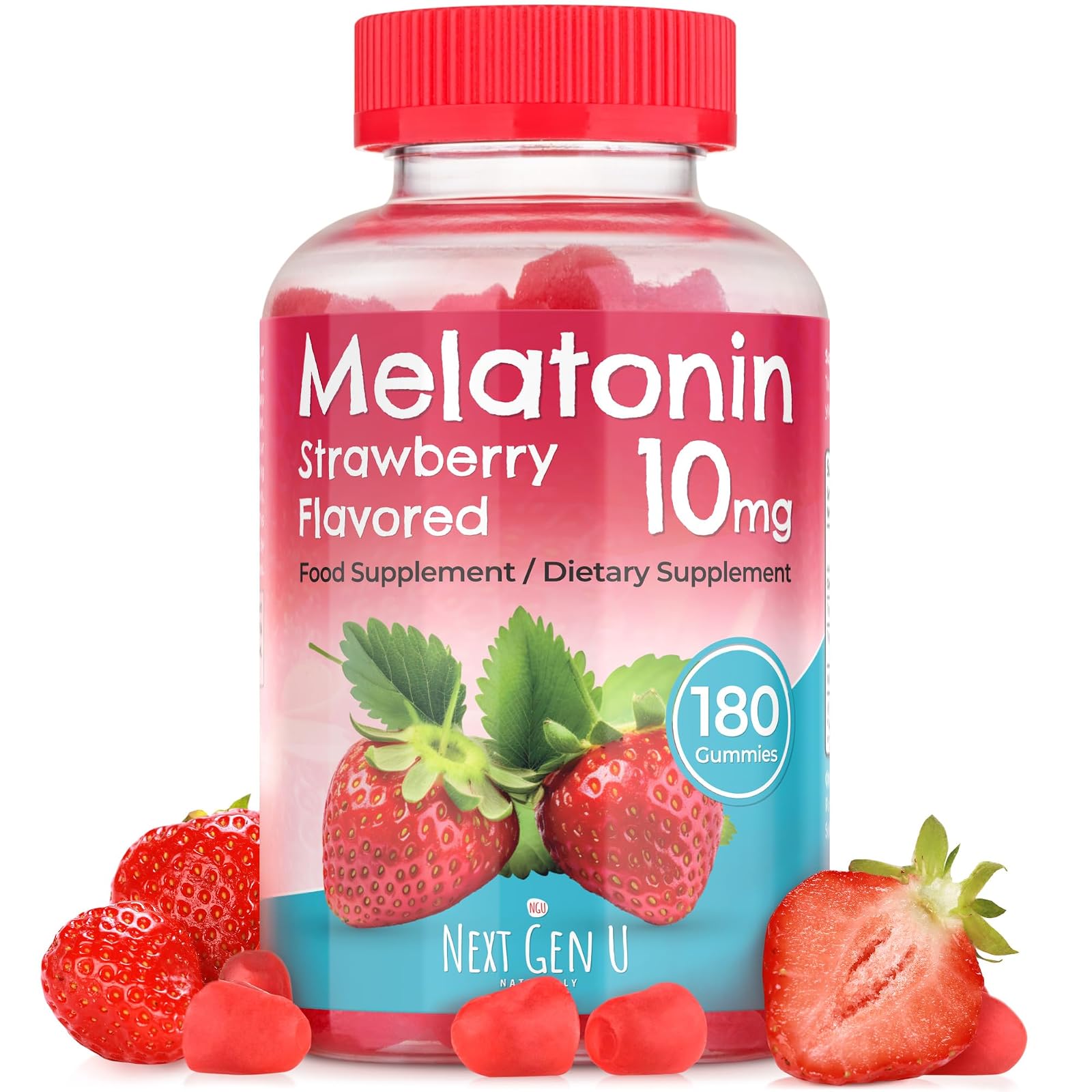 strawberry melatonin gummies for sleep