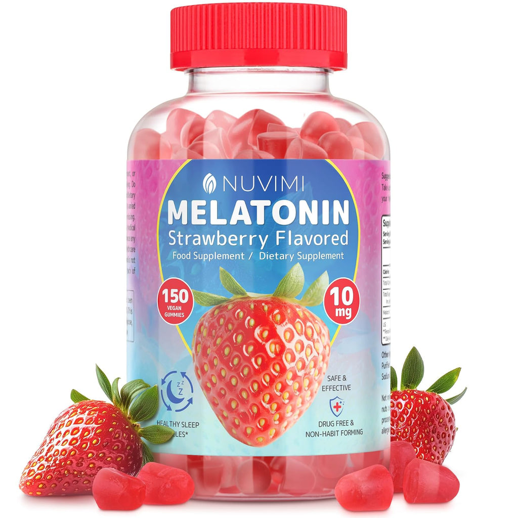 strawberry melatonin gummies for sleep