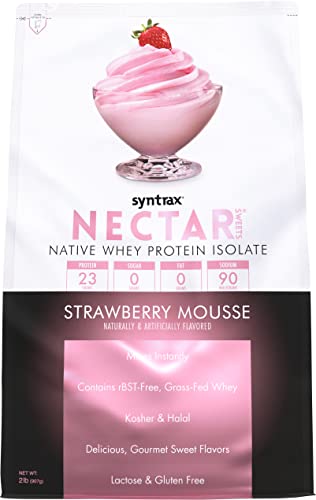 strawberry mousse whey protein isolate