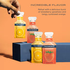 strawberry orange chews for quick energy