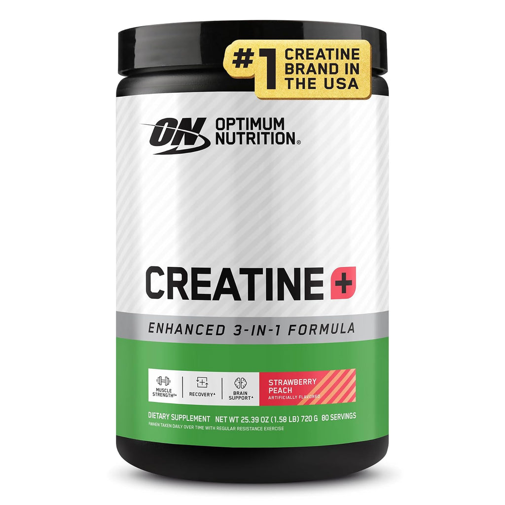 strawberry peach creatine powder