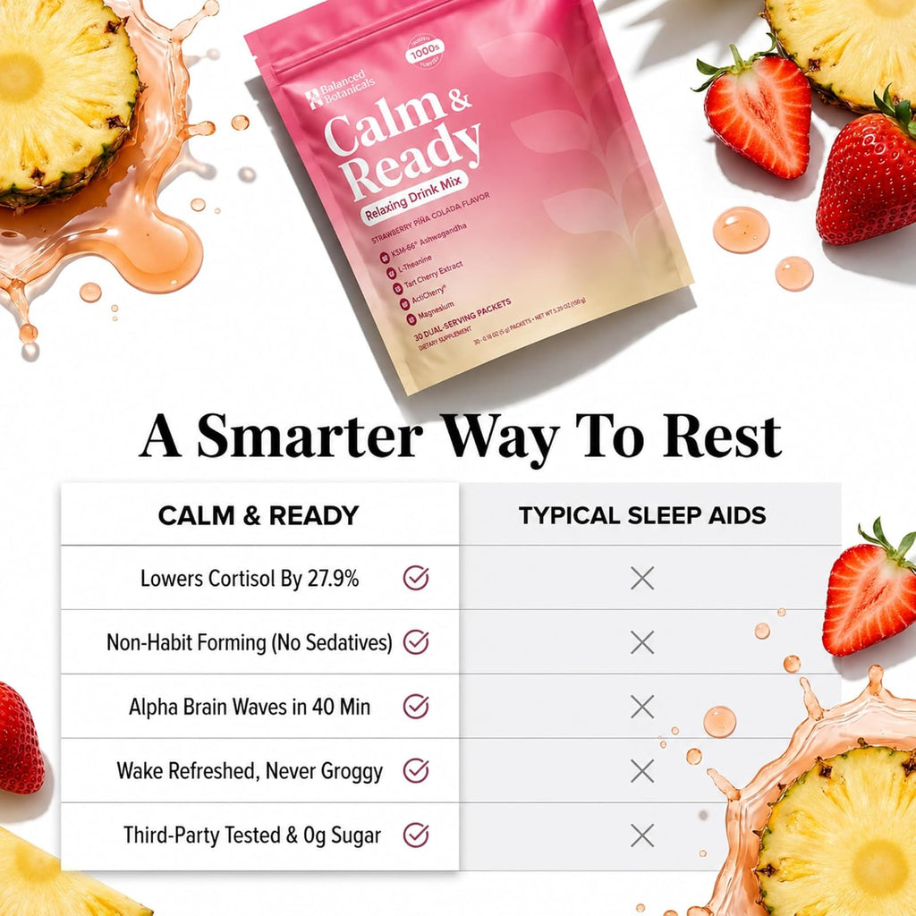 Strawberry Piña Colada melatonin supplement