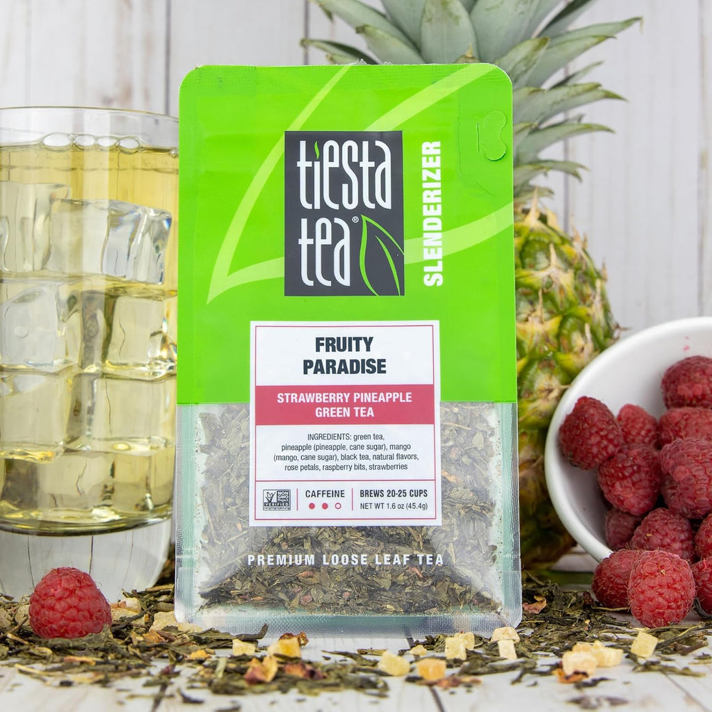 strawberry pineapple green tea flavour