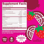 Strawberry pomegranate pre-workout boost