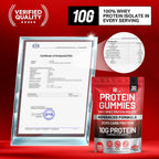 strawberry protein gummies for athletes