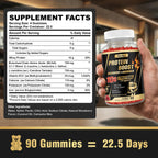 strawberry protein gummies for energy