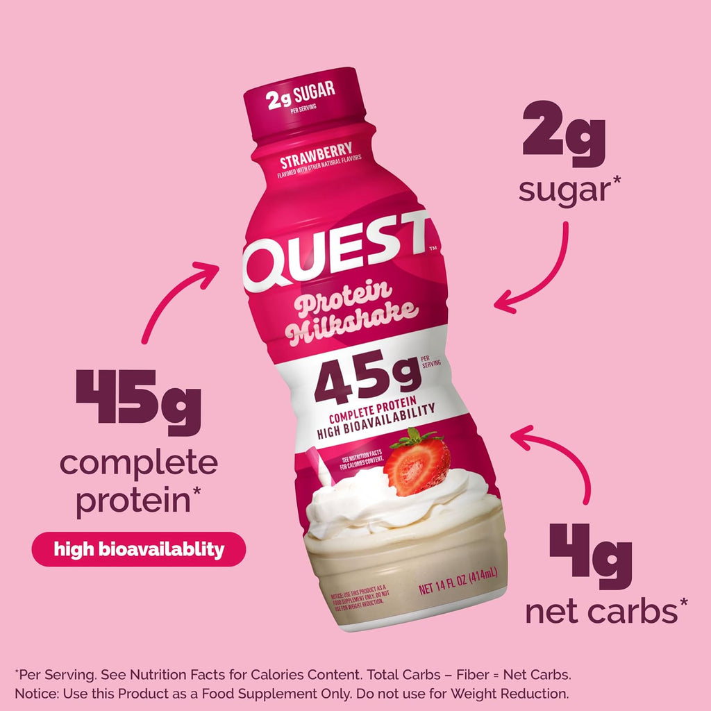 strawberry protein shake for athletes