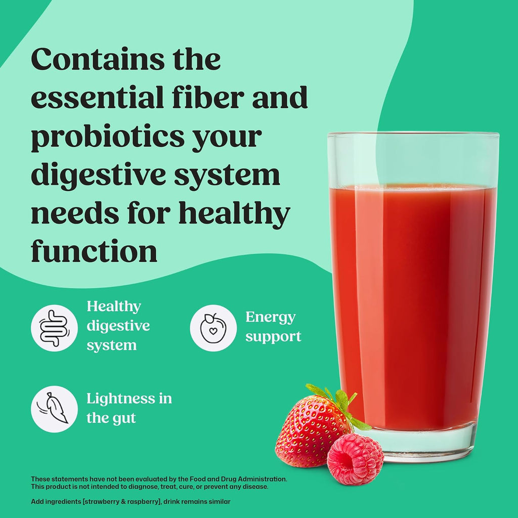 strawberry raspberry fiber supplement