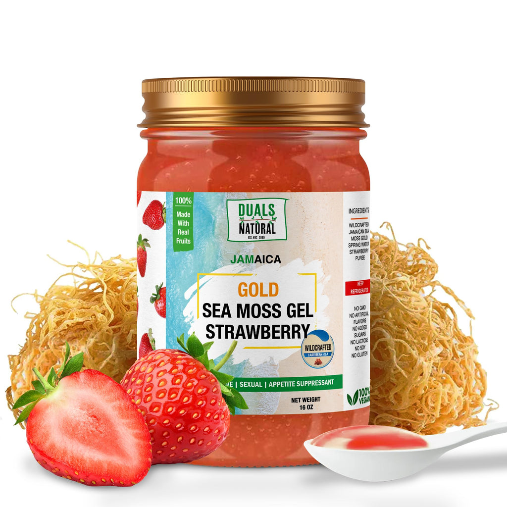 strawberry sea moss gel benefits
