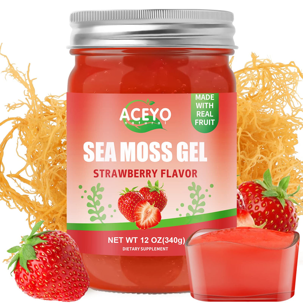 strawberry sea moss gel multivitamins