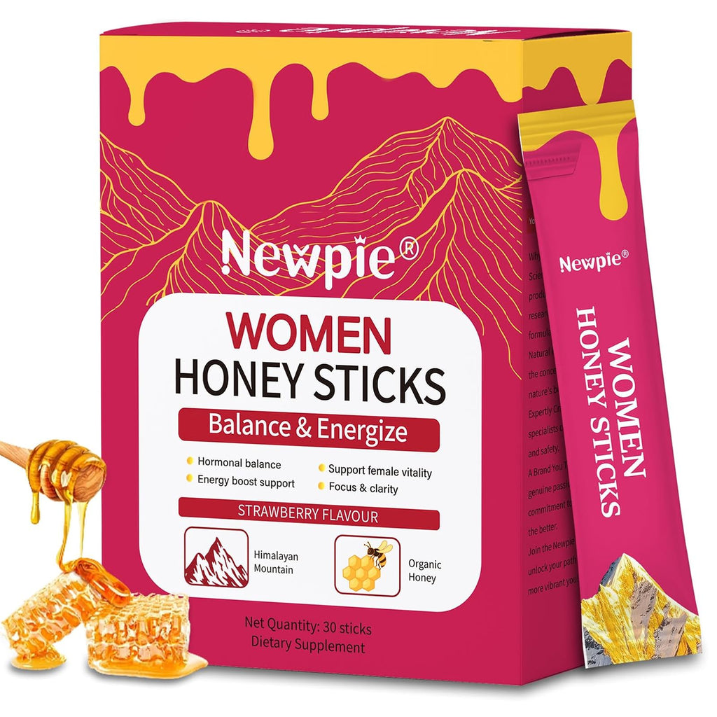 strawberry shilajit honey sticks