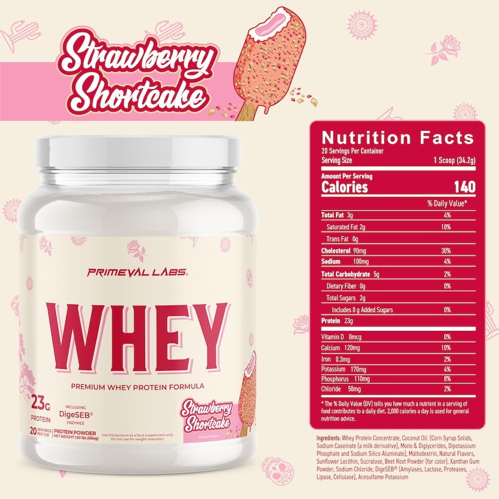 Strawberry shortcake protein powder benefits