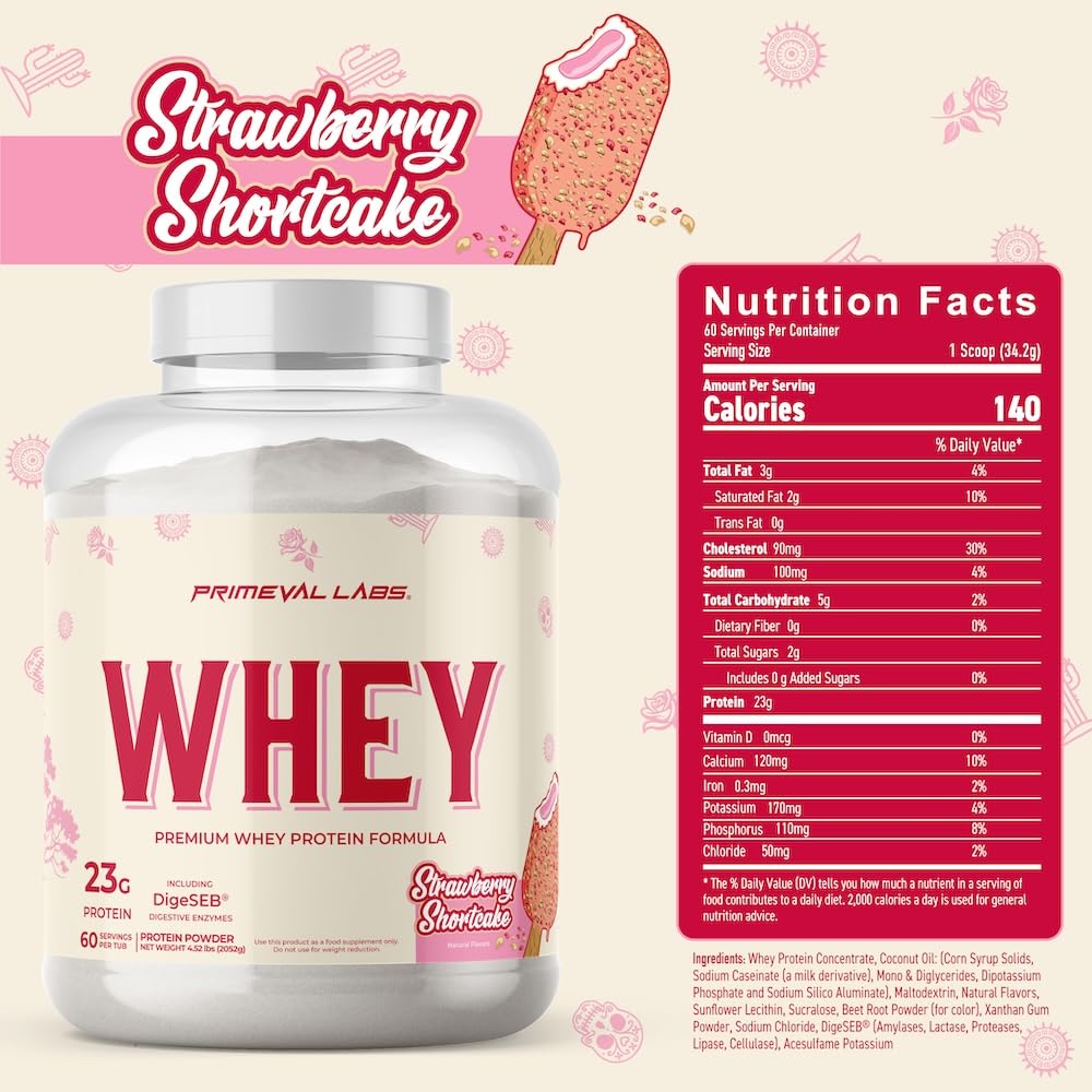strawberry shortcake protein powder