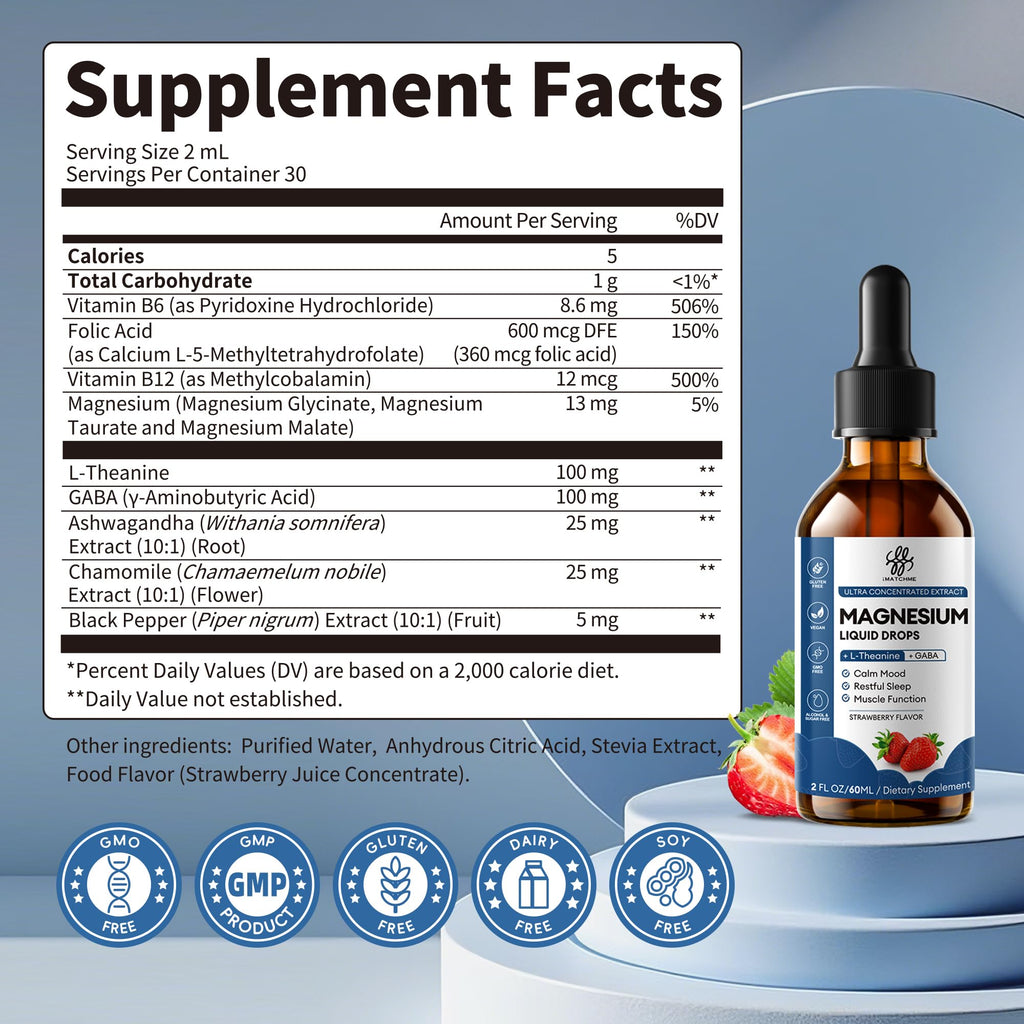 strawberry sleep drops for better rest