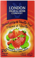 strawberry vanilla herbal tea bags