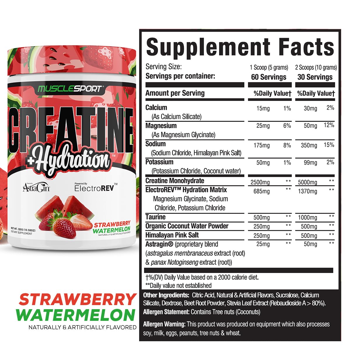 strawberry watermelon creatine for hydration