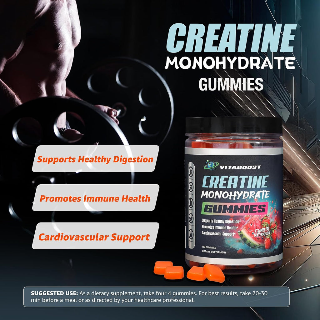 Strawberry watermelon creatine monohydrate