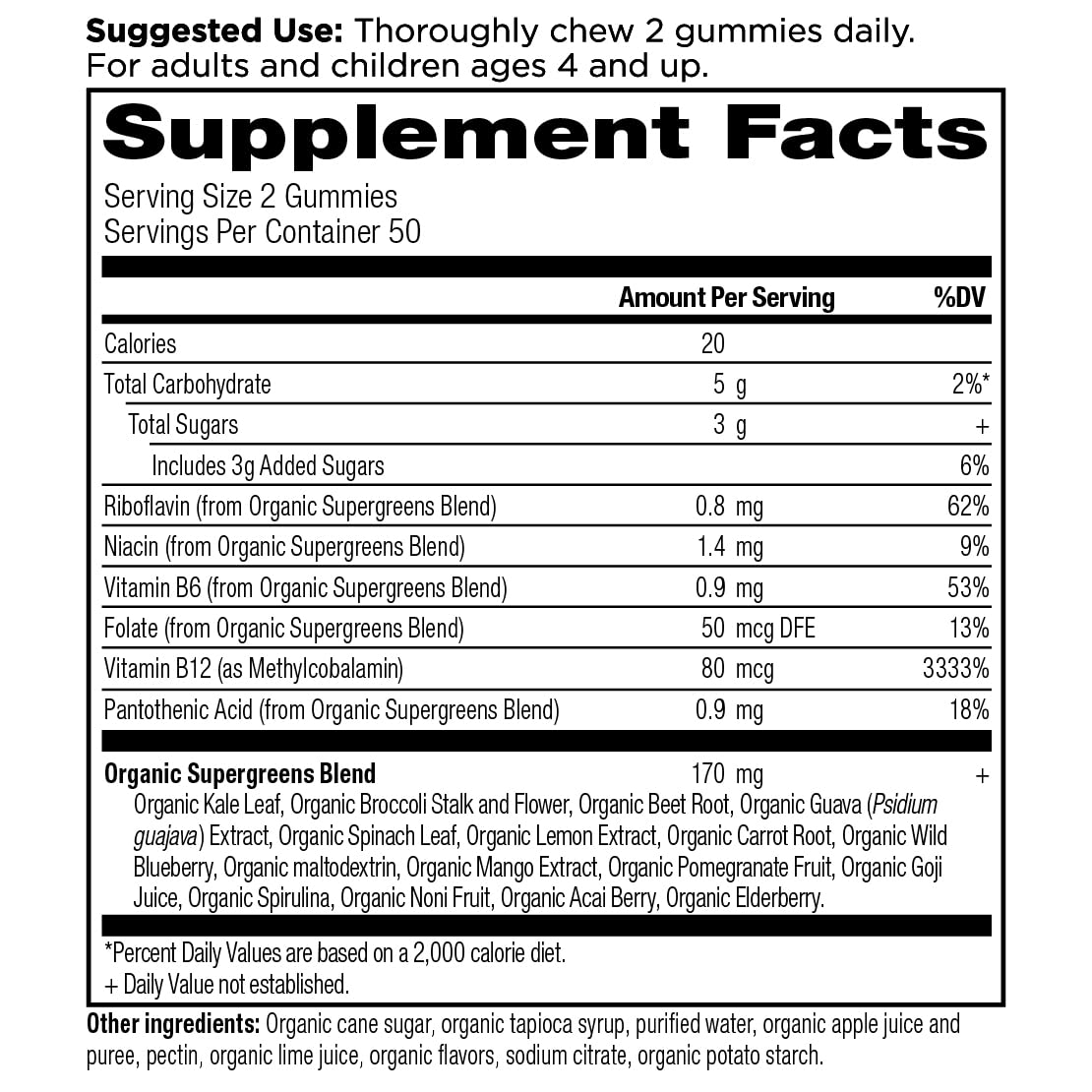 Strawberry Watermelon gummy multivitamin