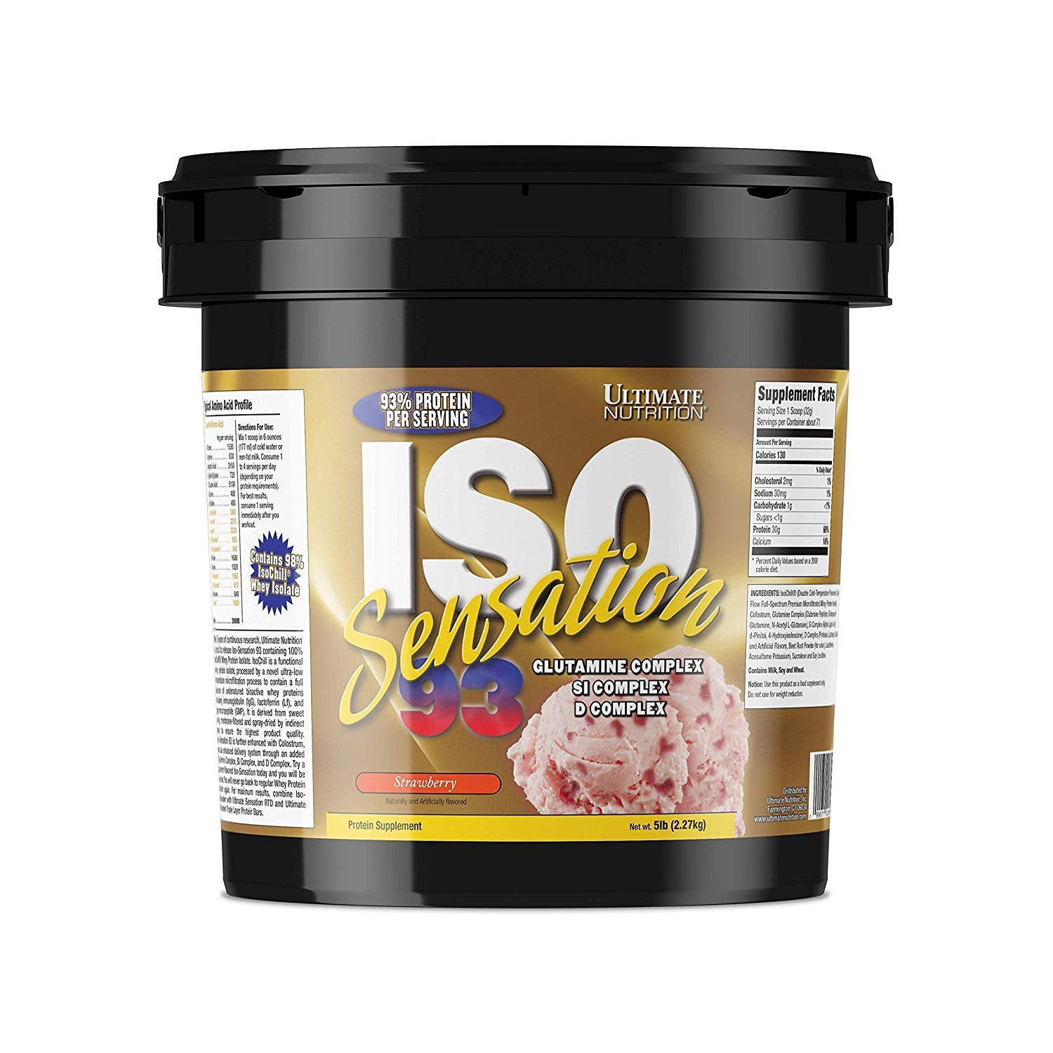 strawberry whey protein isolate