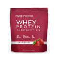 strawberry whey protein supplement