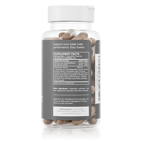 strength and vitality with blended supplements