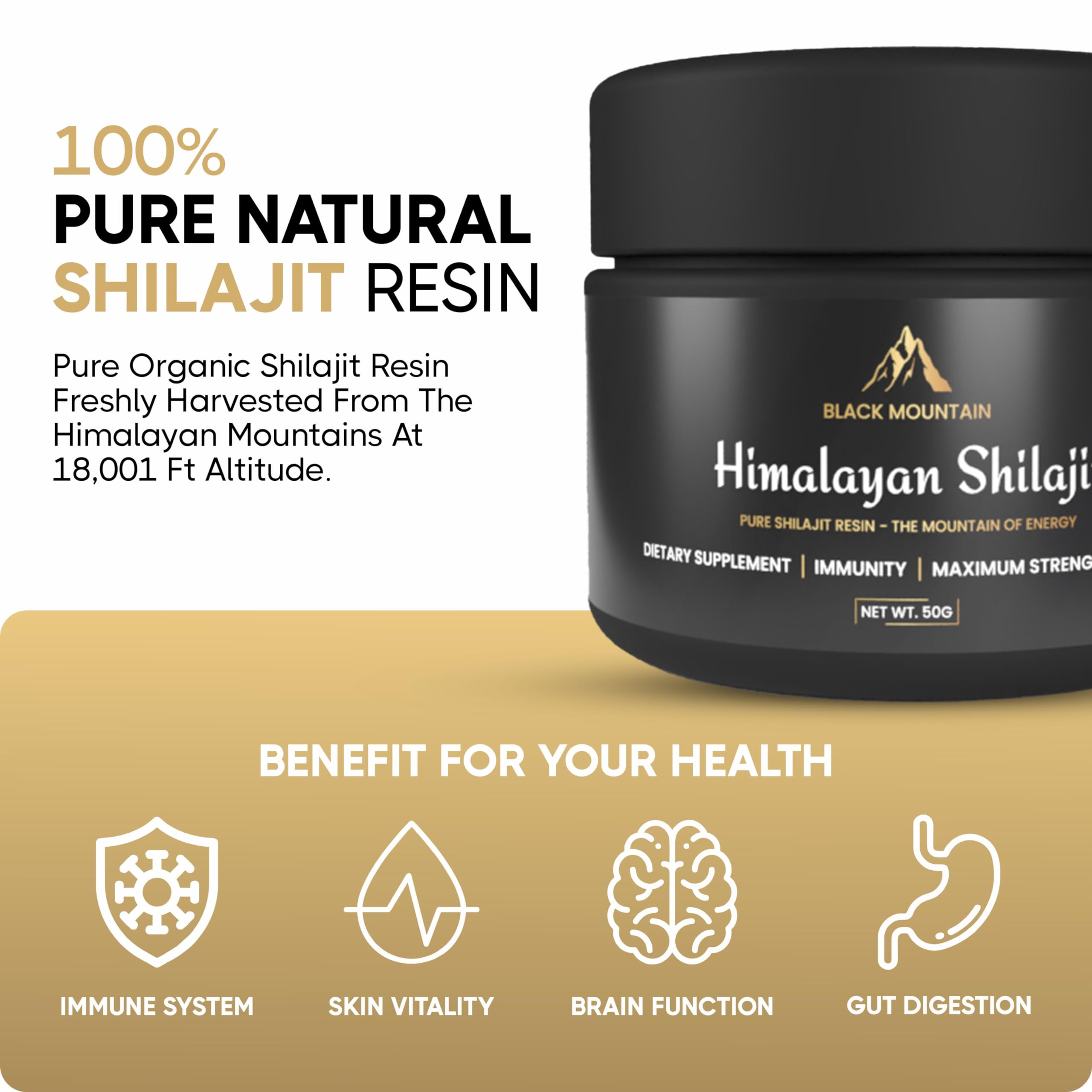 Strength and vitality with Shilajit