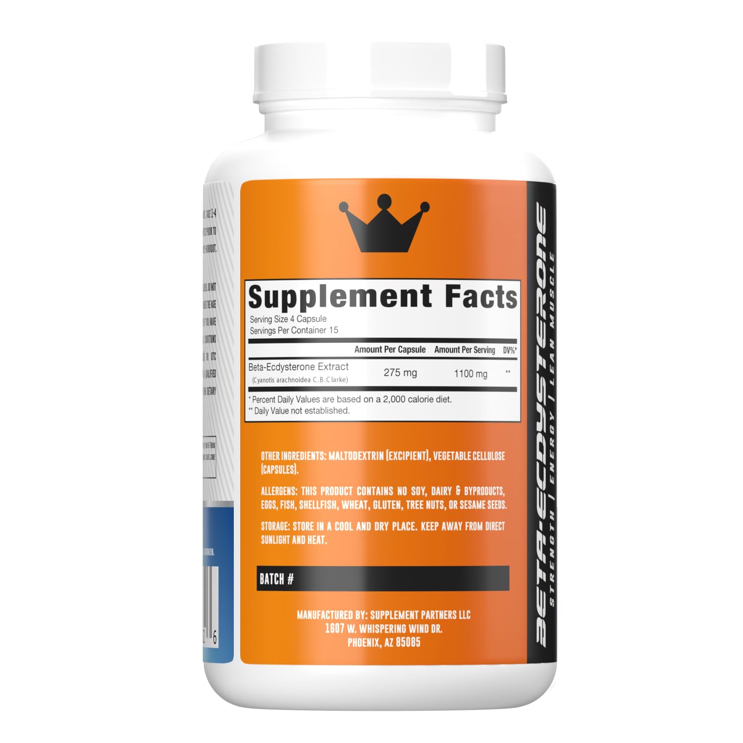 strength gains from blended vitamin supplements