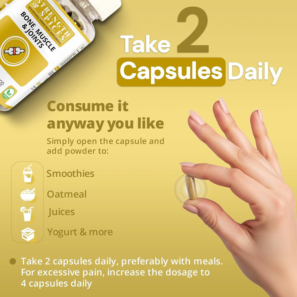 Strength & Spices herbal supplement for overall wellness