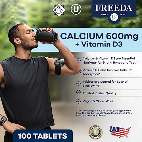 Strengthen bones with FREEDA Calcium