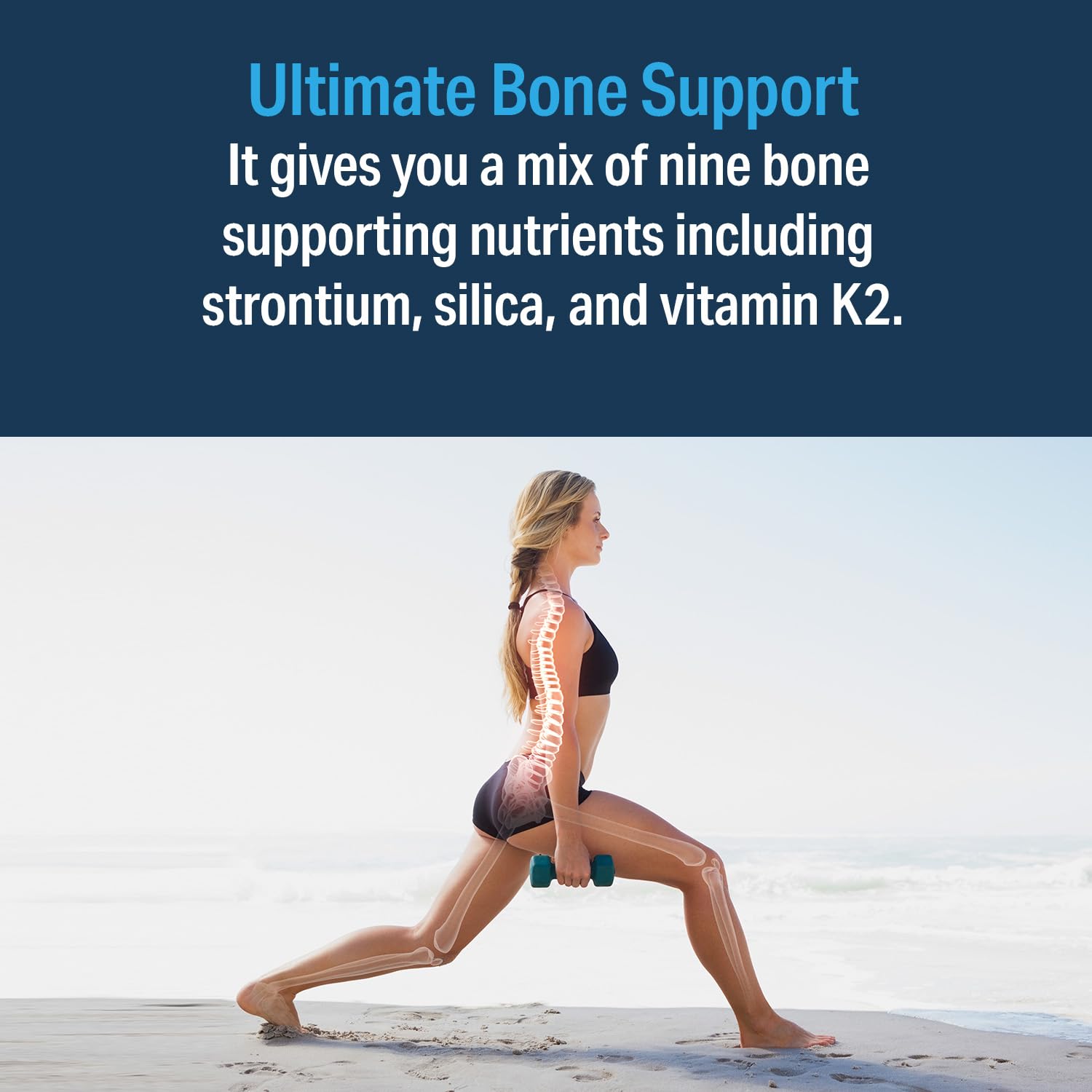 Strengthen bones with supplements