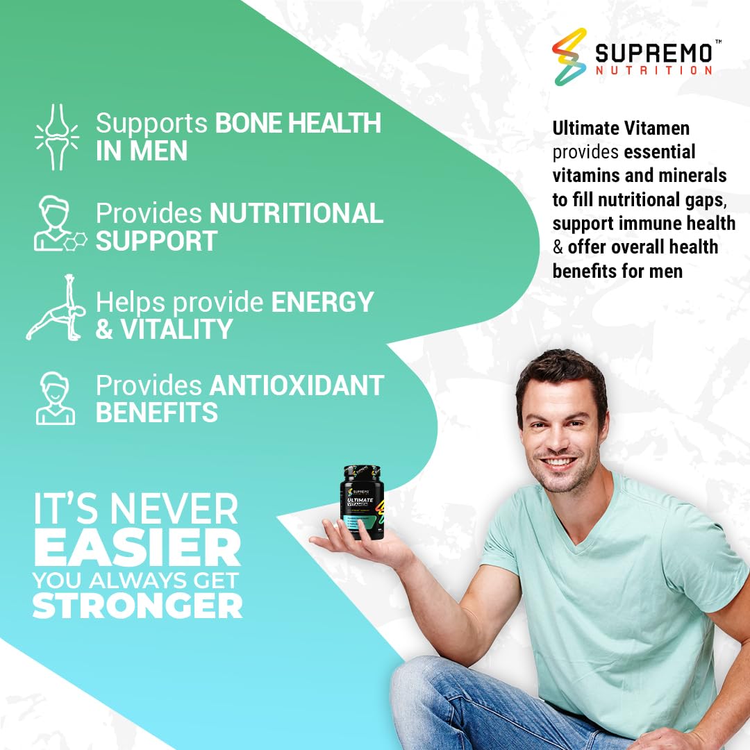 Strengthen bones with Supremo vitamins