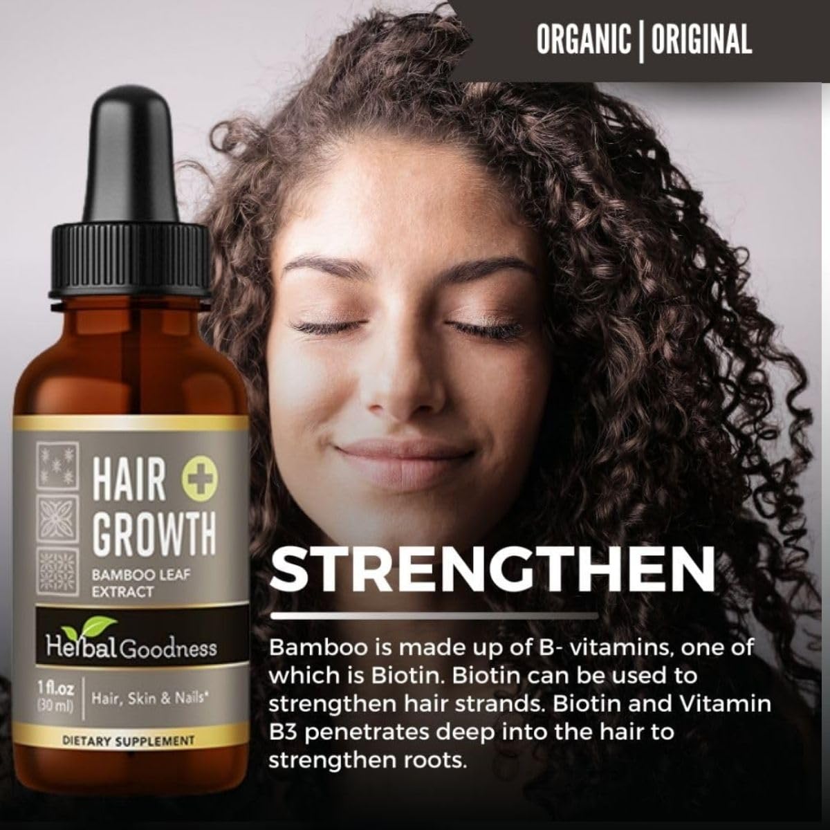 Strengthen hair with collagen and keratin