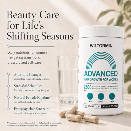 Strengthen hair with Wiltormin Arjuna