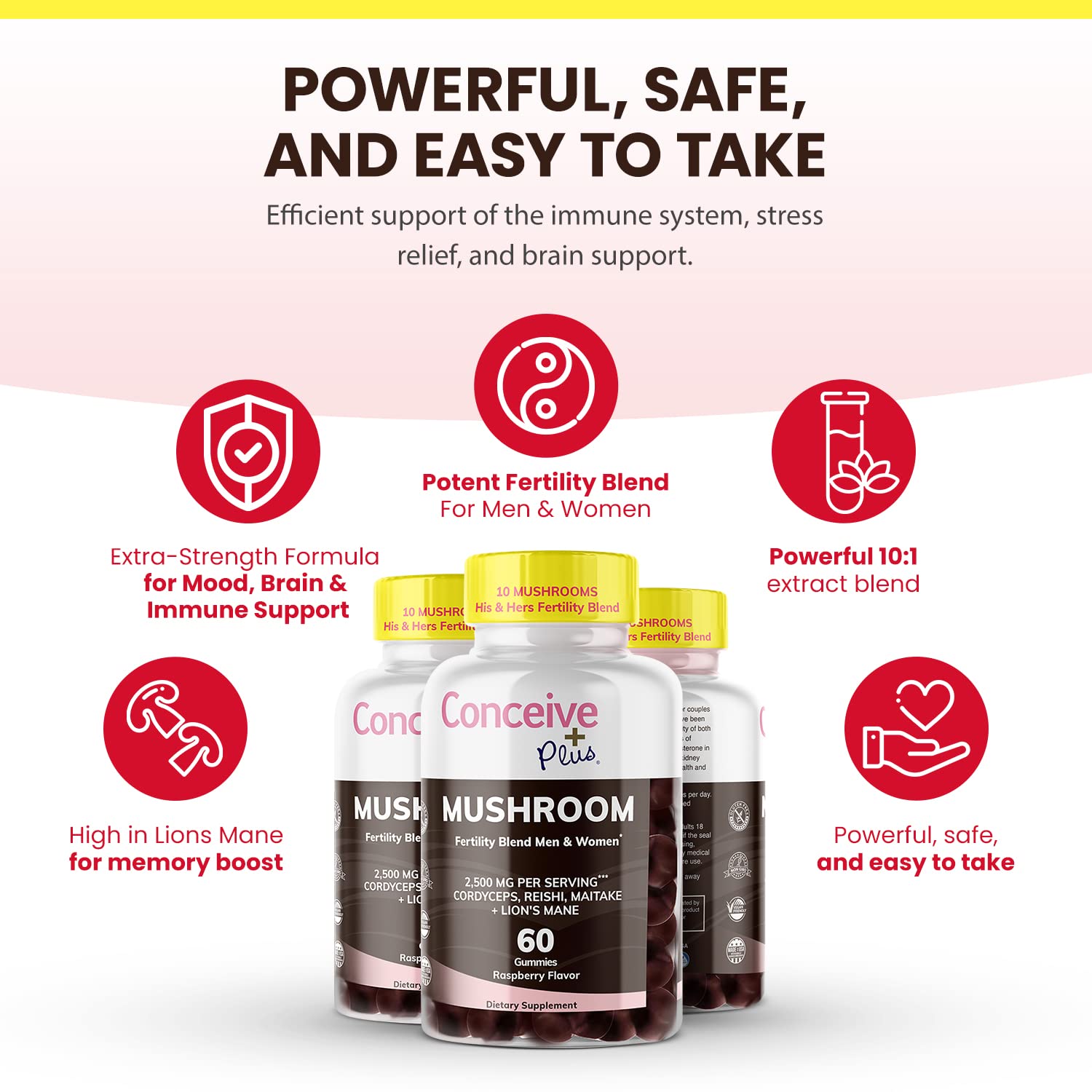 Strengthen health with mushroom complex