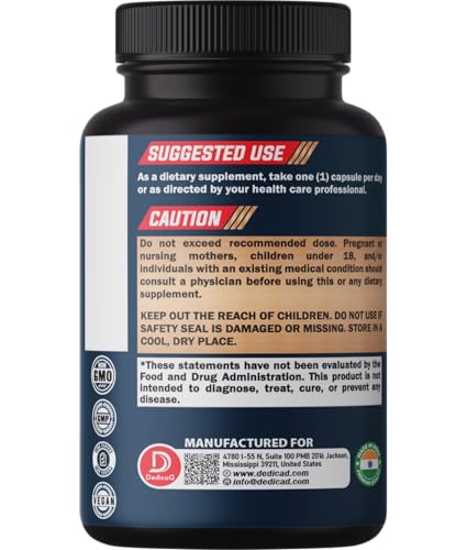 Strengthen your health with DEDICAD capsules