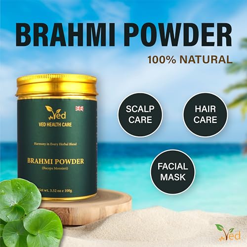 Strengthening hair treatment with Brahmi