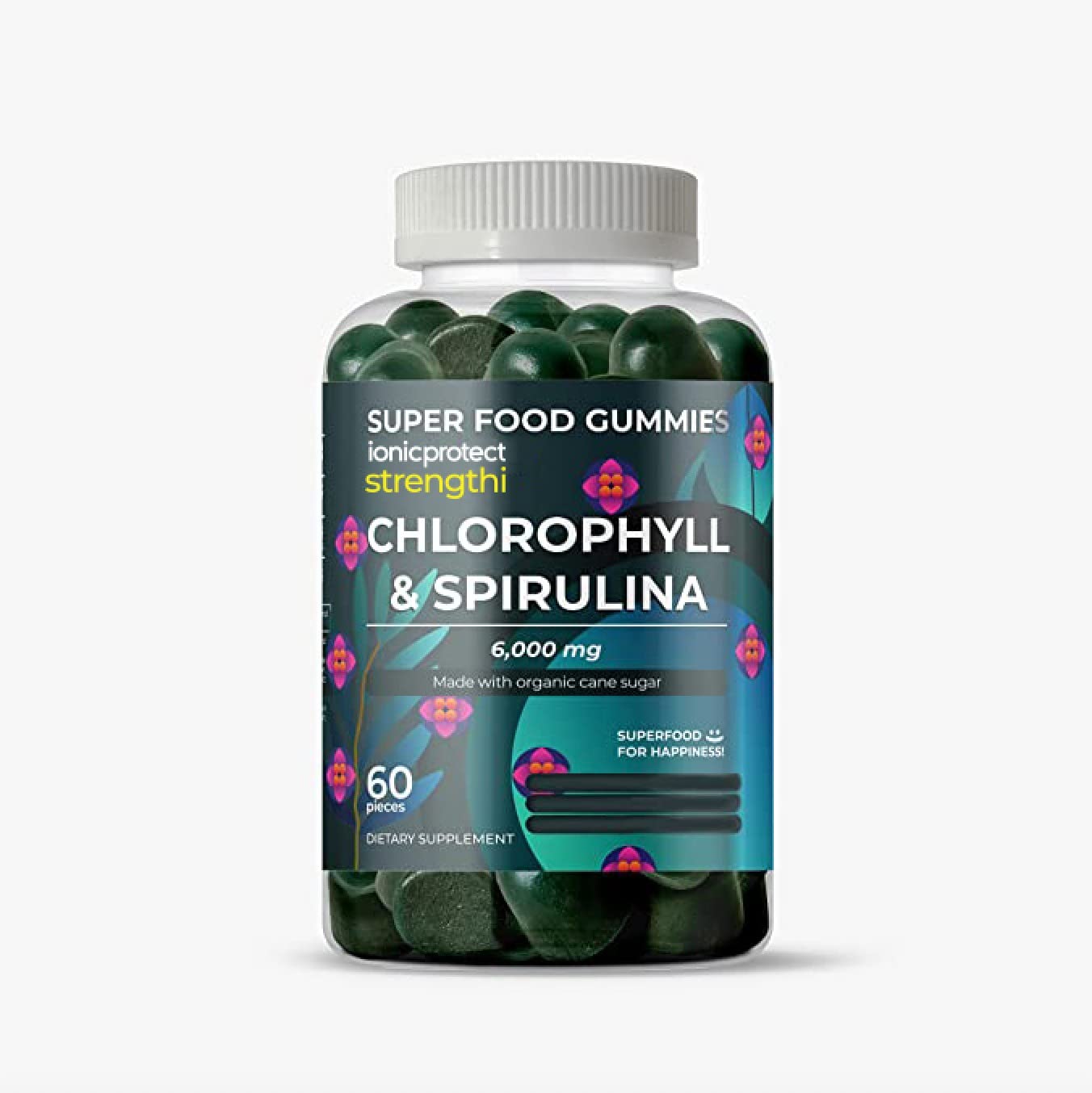 Strengthi spirulina chewables for detox