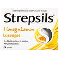 Strepsils cough drops for soothing relief