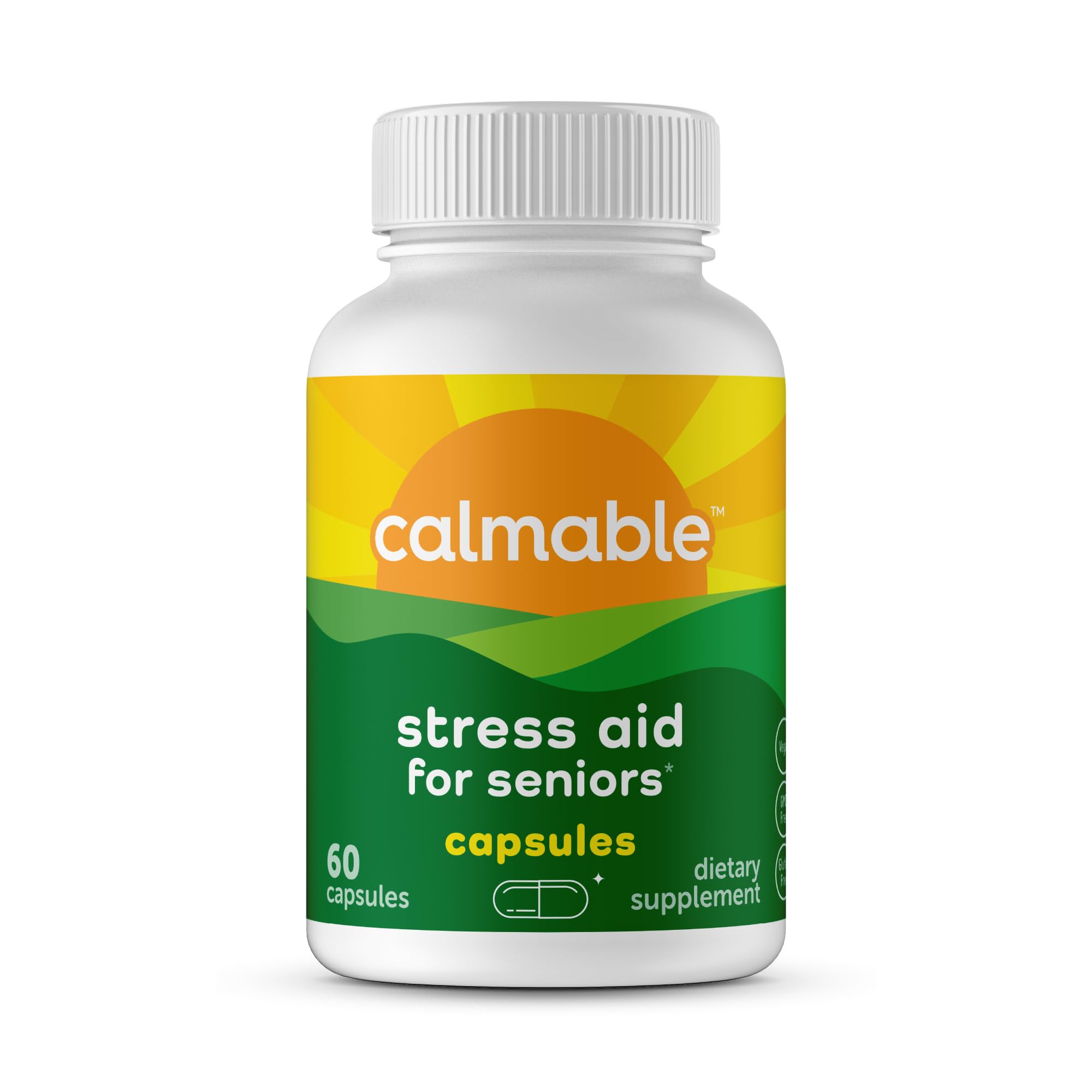 Stress aid supplement for seniors