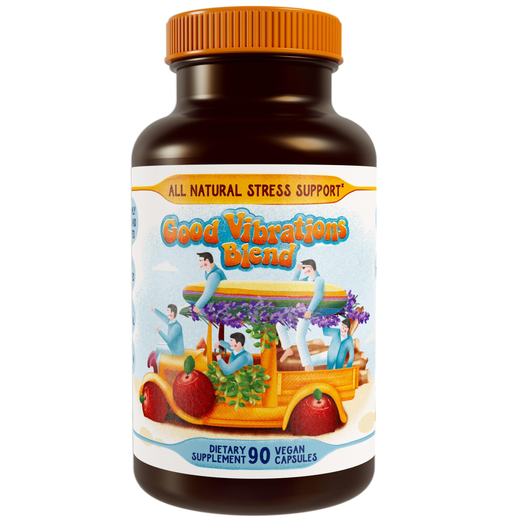 Stress and energy support vitamins