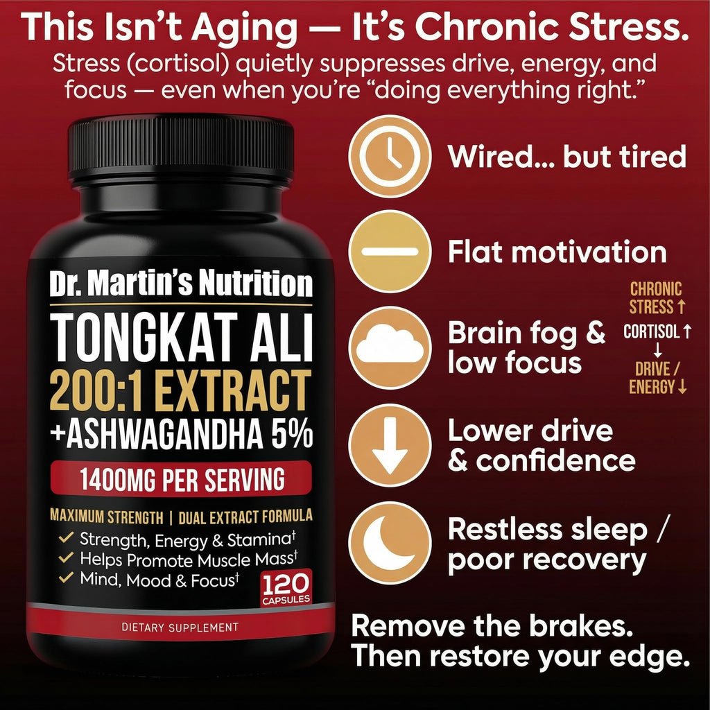 stress balance with Tongkat Ali