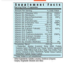 Stress complex capsules with vitamin b benefits