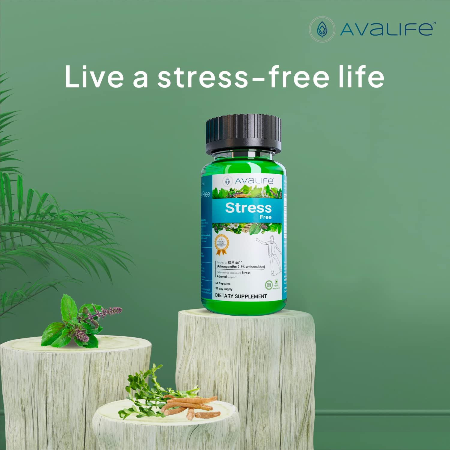 Stress Free Ashwagandha for daily use