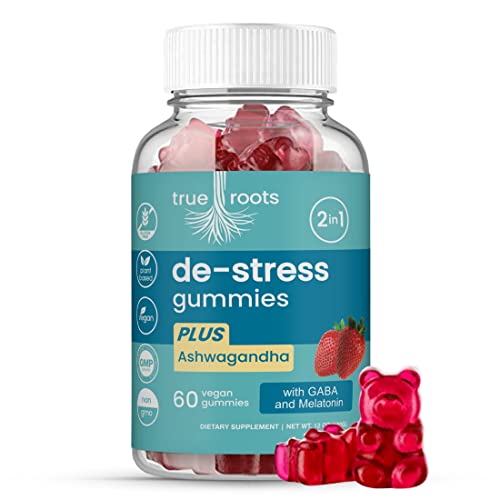 Stress gummies for relaxation support