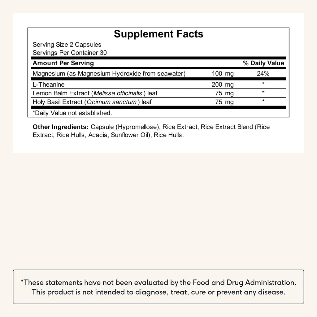 stress less with vitamin and mineral blend