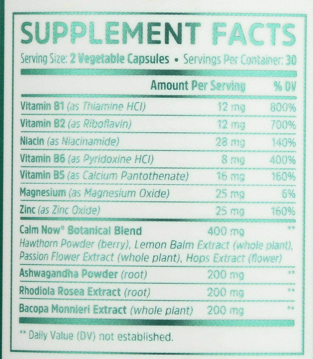 stress management dietary supplements
