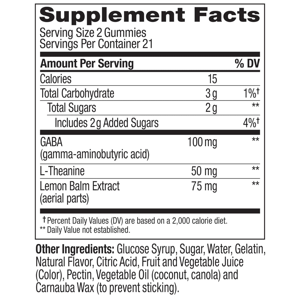 stress management gummies for adults