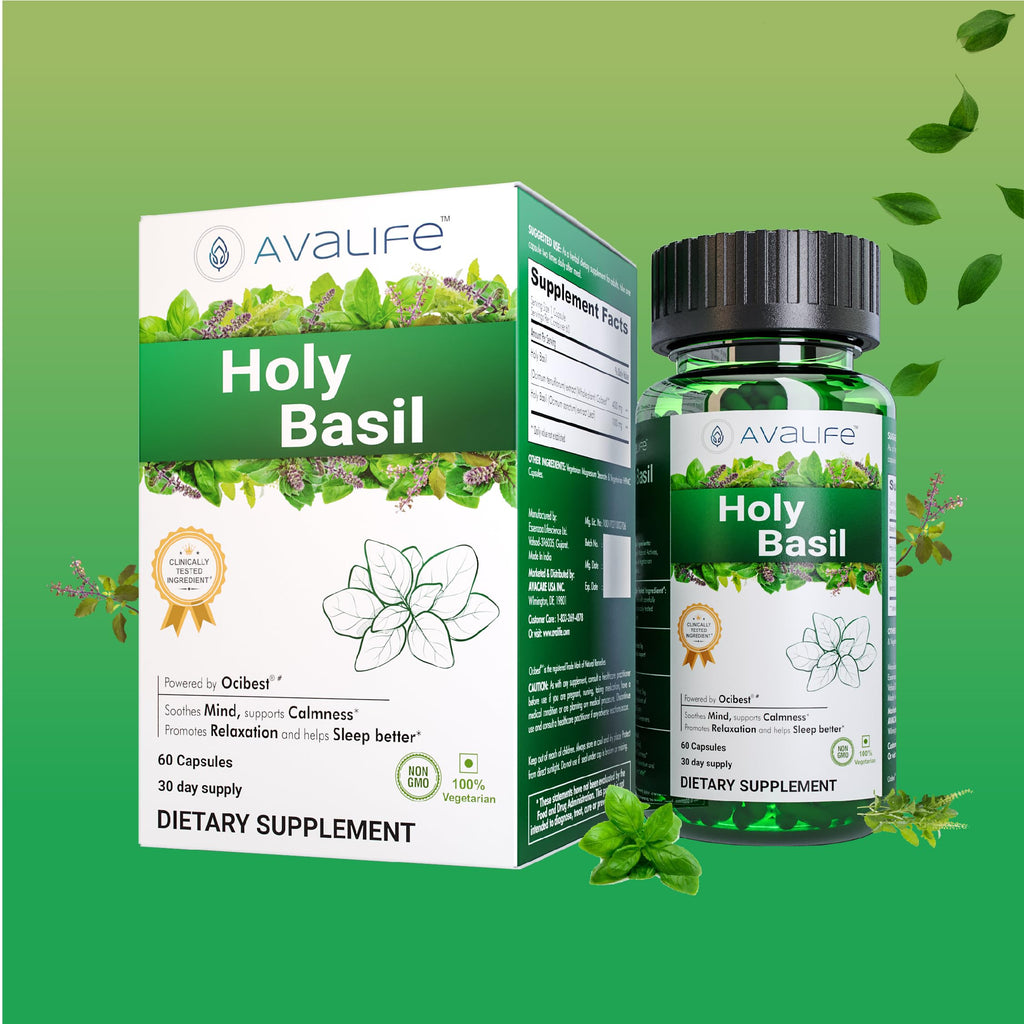 stress management holy basil herbal
